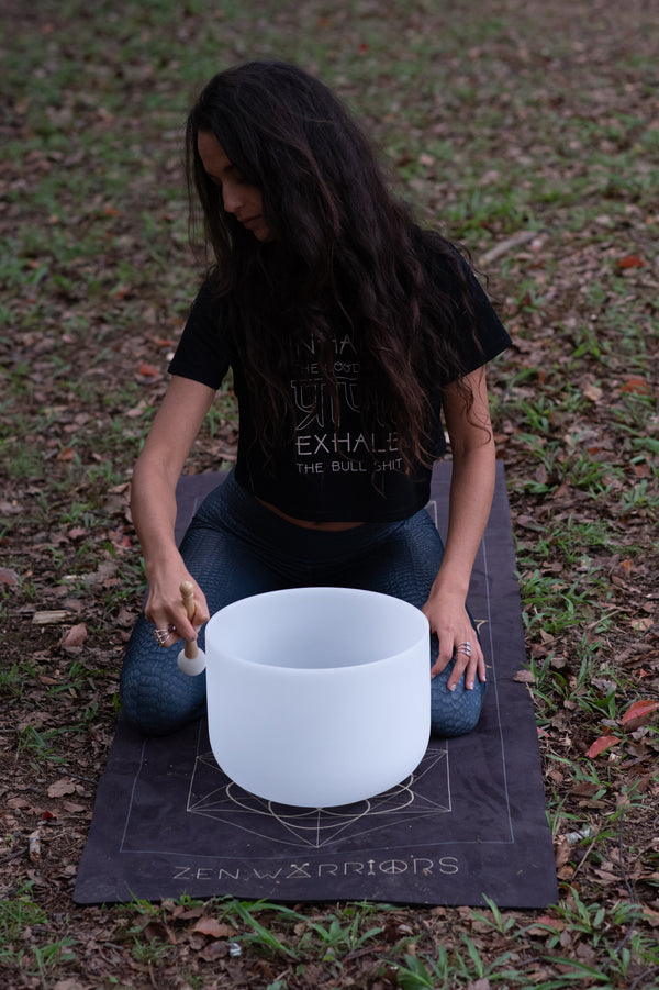 Quartz Crystal Sound Bowl Set - Zen Warrior Shop